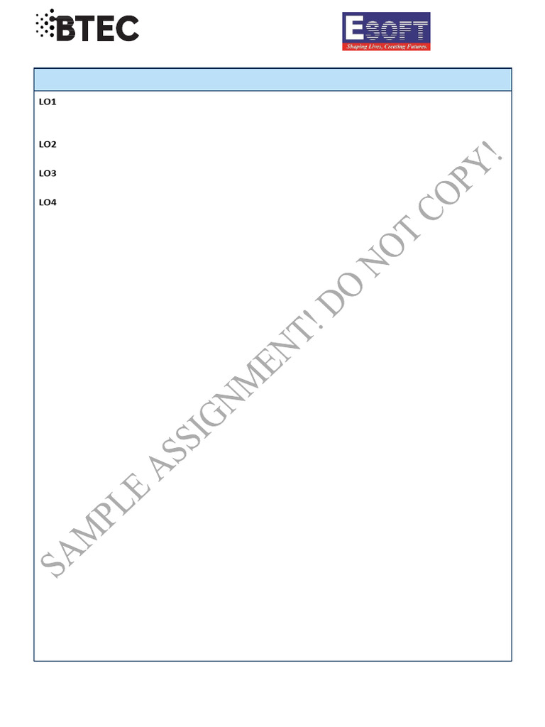 PCP Sample Assignment | PDF