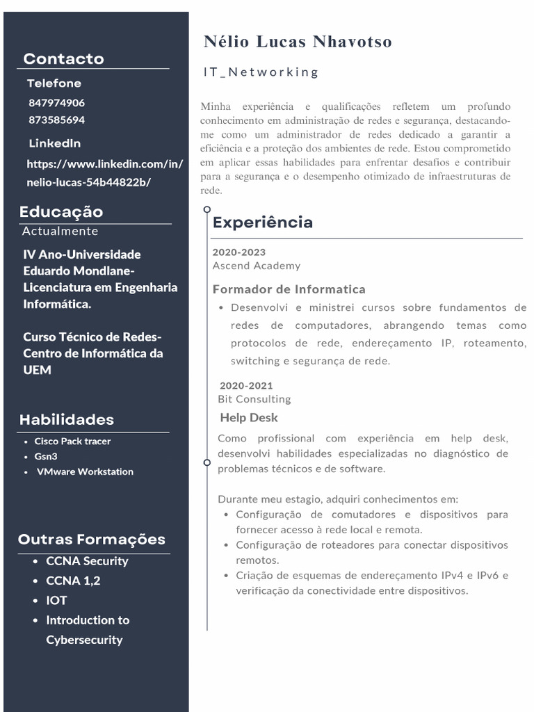 Nhavotso, Nelio Lucas | PDF