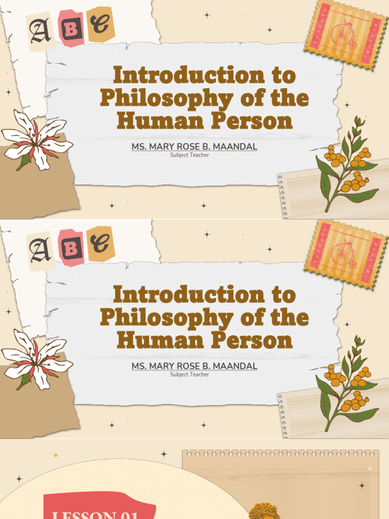 Lesson-1 Philo Sy24 25 | PDF