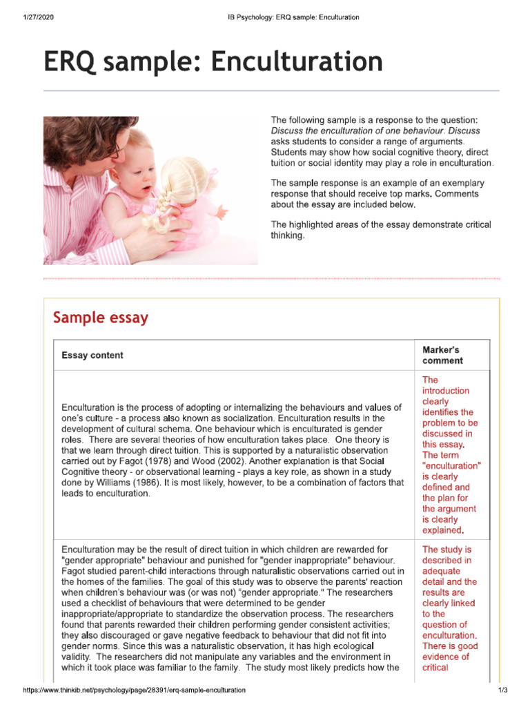 Erq Enculturation | PDF