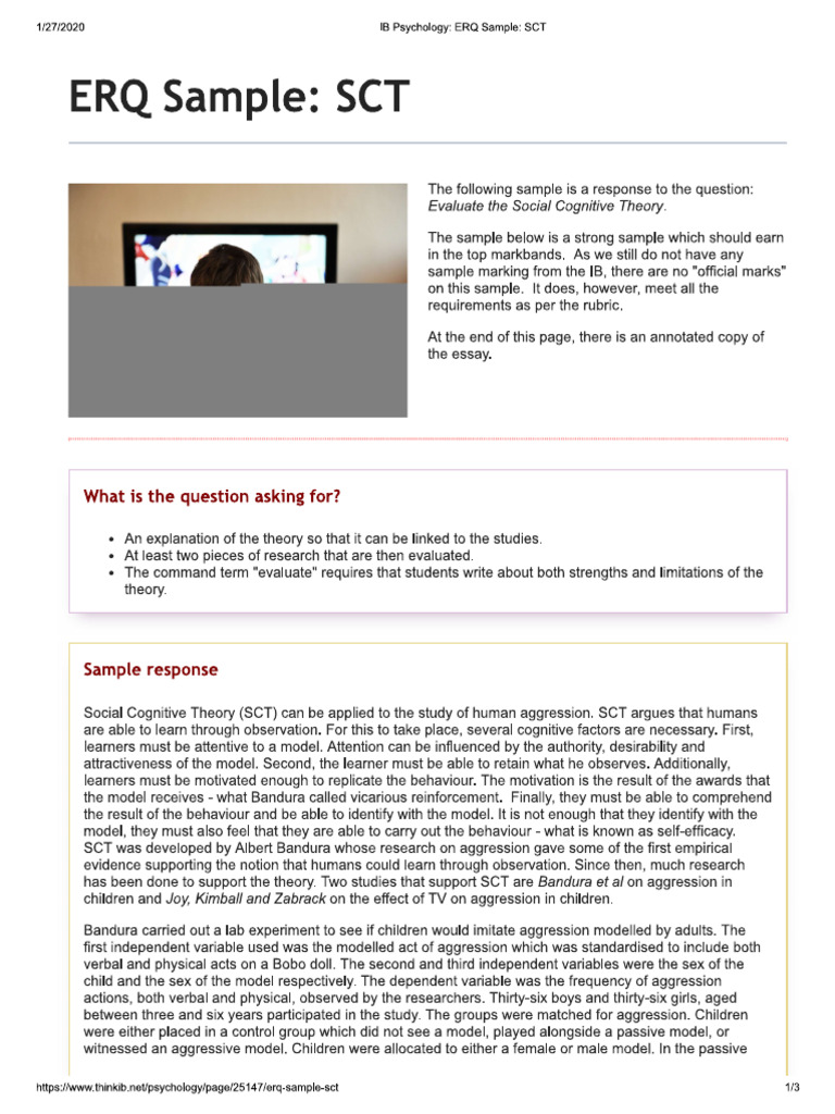 Erq Sample SCT | PDF