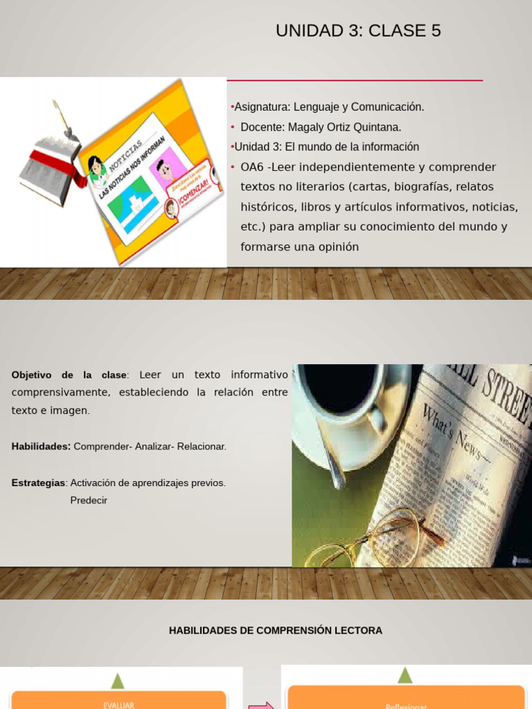 PPT5 Unidad3 Sexto | PDF