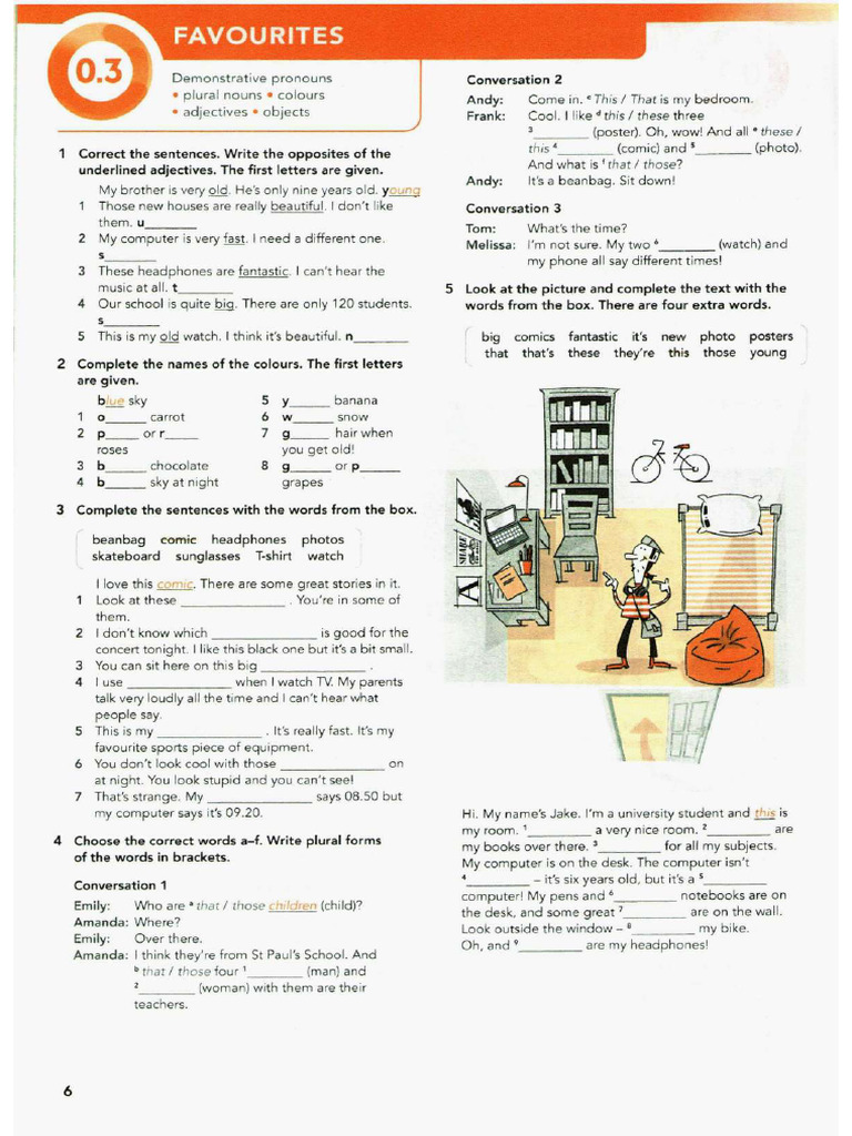 Focus 1 WB 0 Unit | PDF