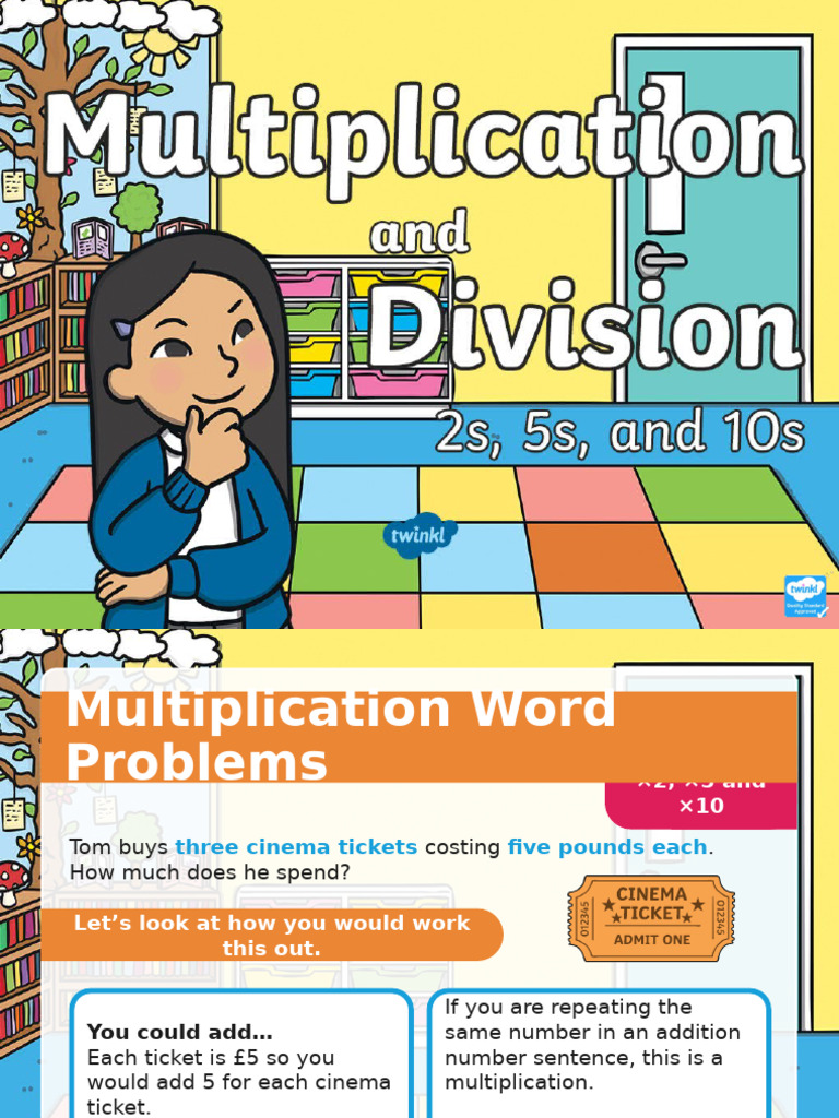 Powerpoint Multiplication and Division | PDF