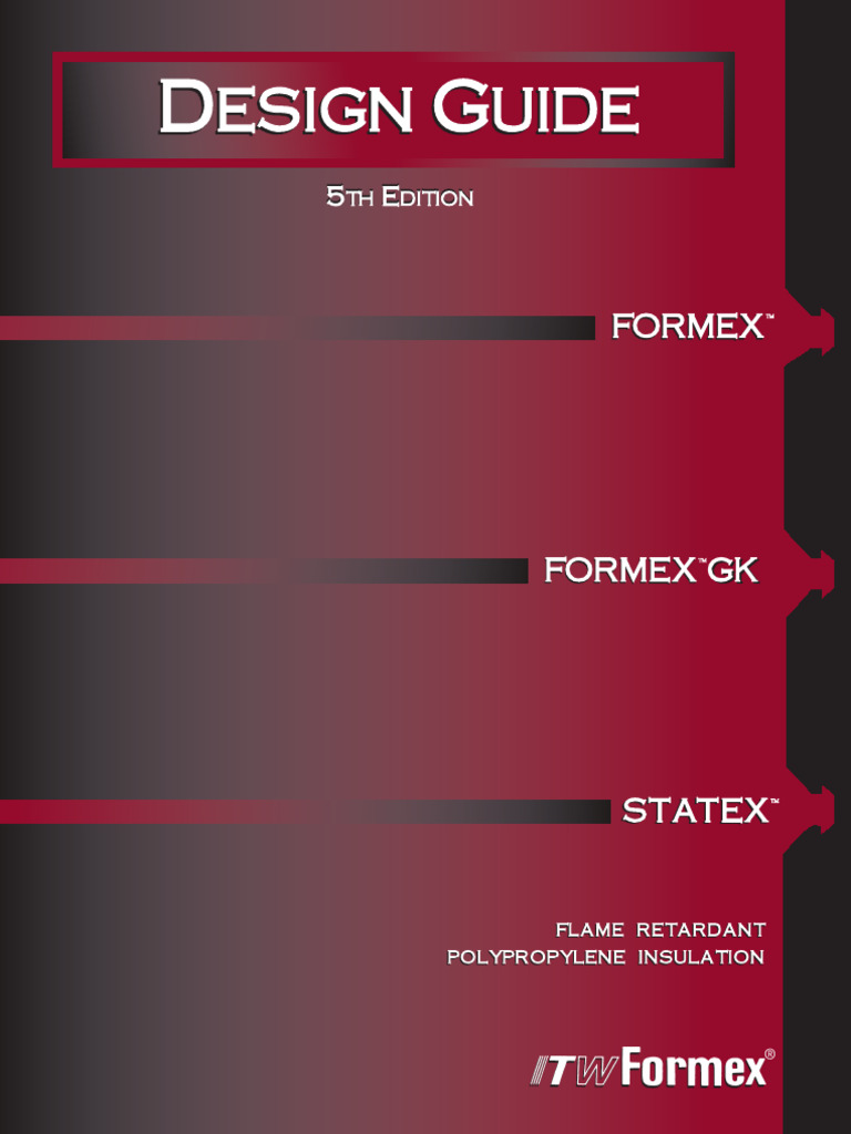 Design Guided PP Formex Sheet | PDF