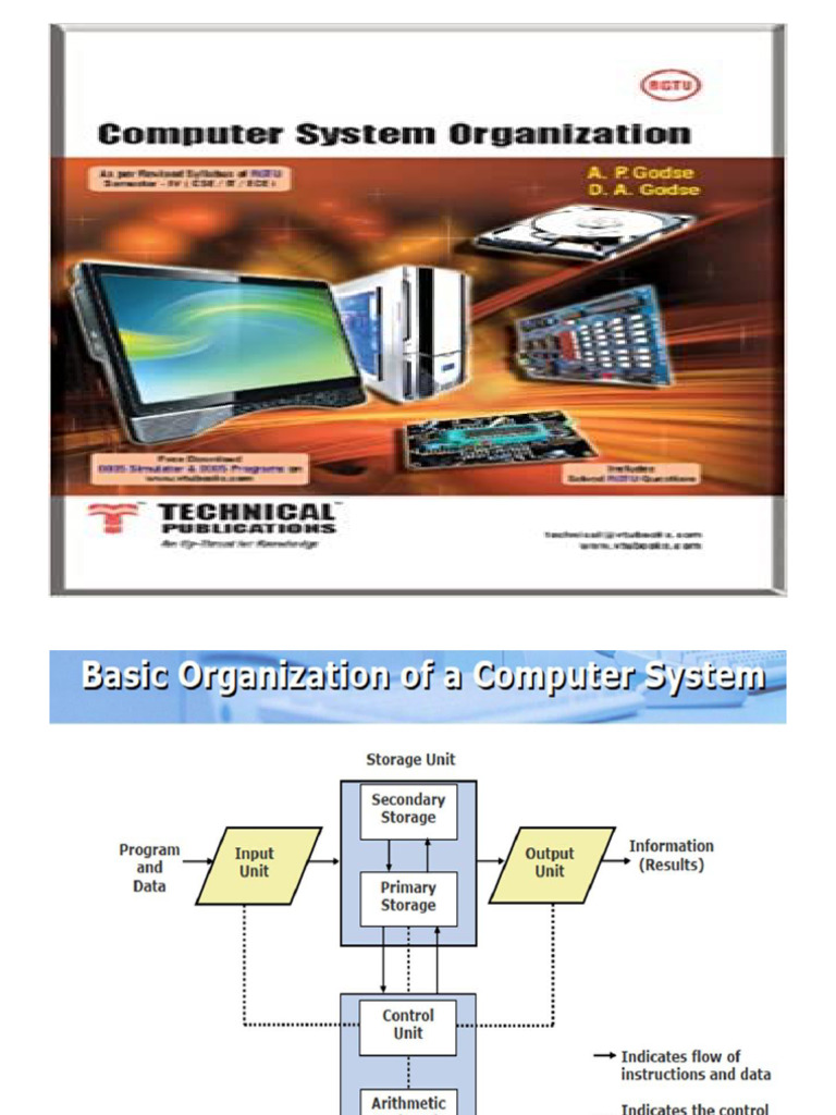 Chapter-1 Computer Organisation | PDF
