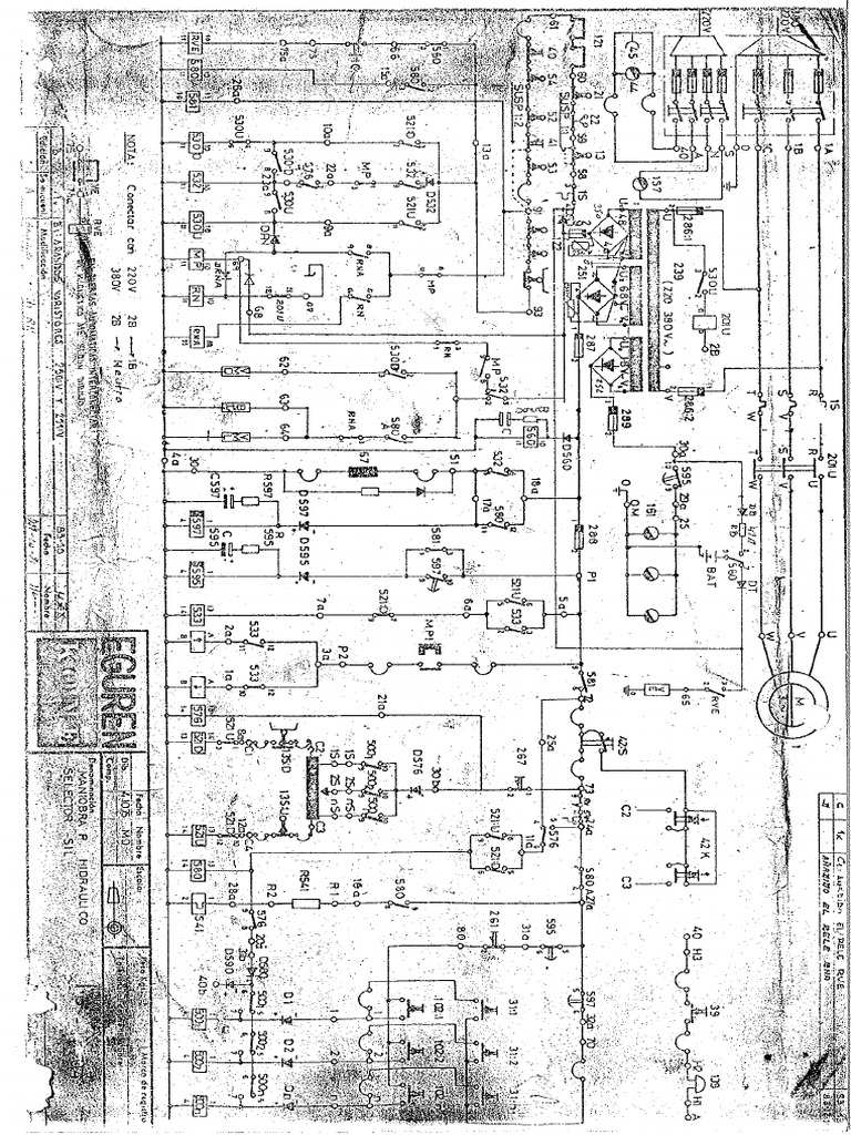 Eskemas P Hidraulico EGUREN KONE | PDF