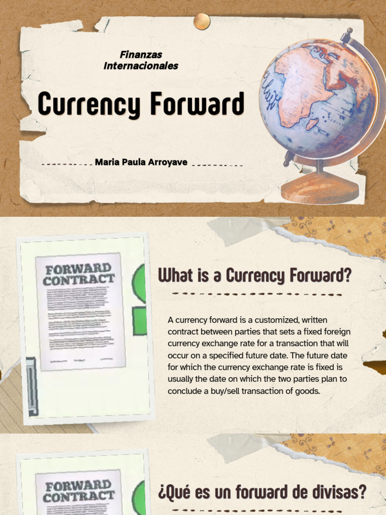 Currency Forward | PDF | International Trade | Microeconomics
