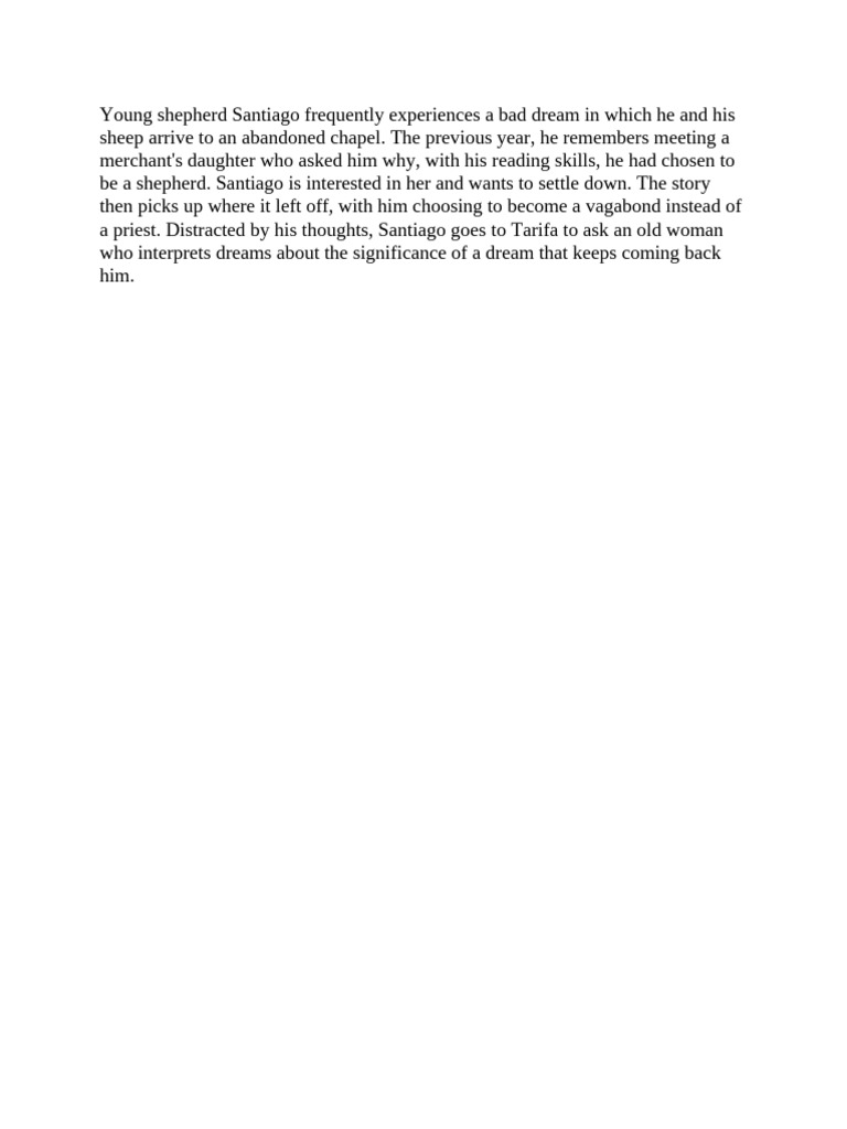 The Alchemist Part One | PDF