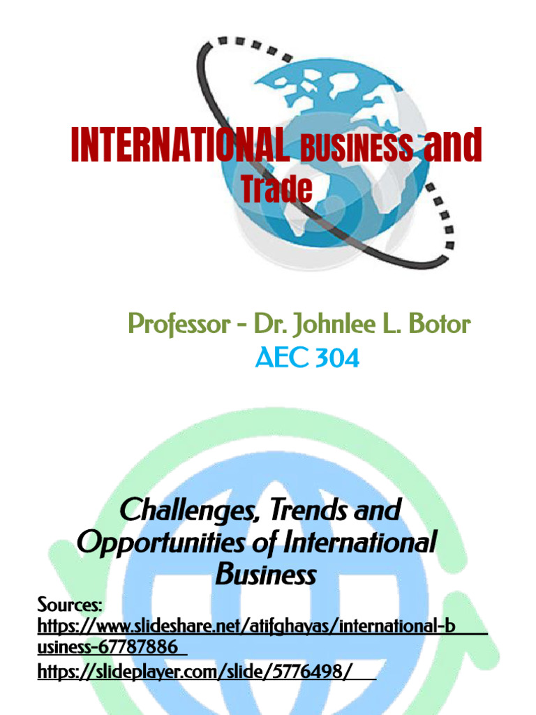 Challenges and Opportunities in IBT | PDF