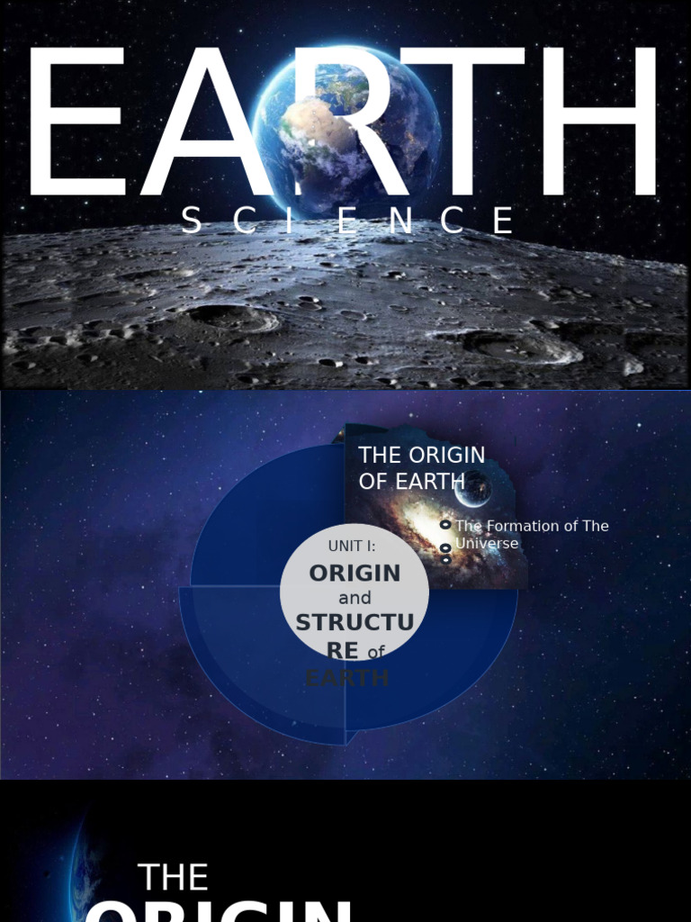 1 EARCH SCIENCE-The Formation of The Universe | PDF