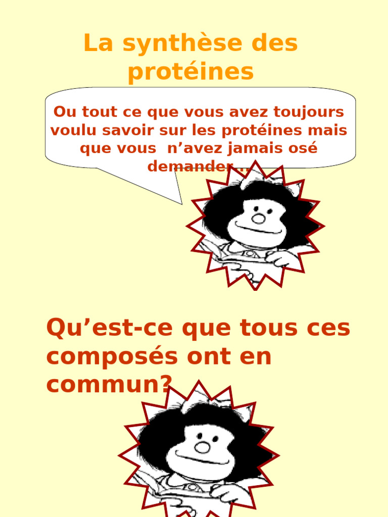 Syntese Proteines | PDF