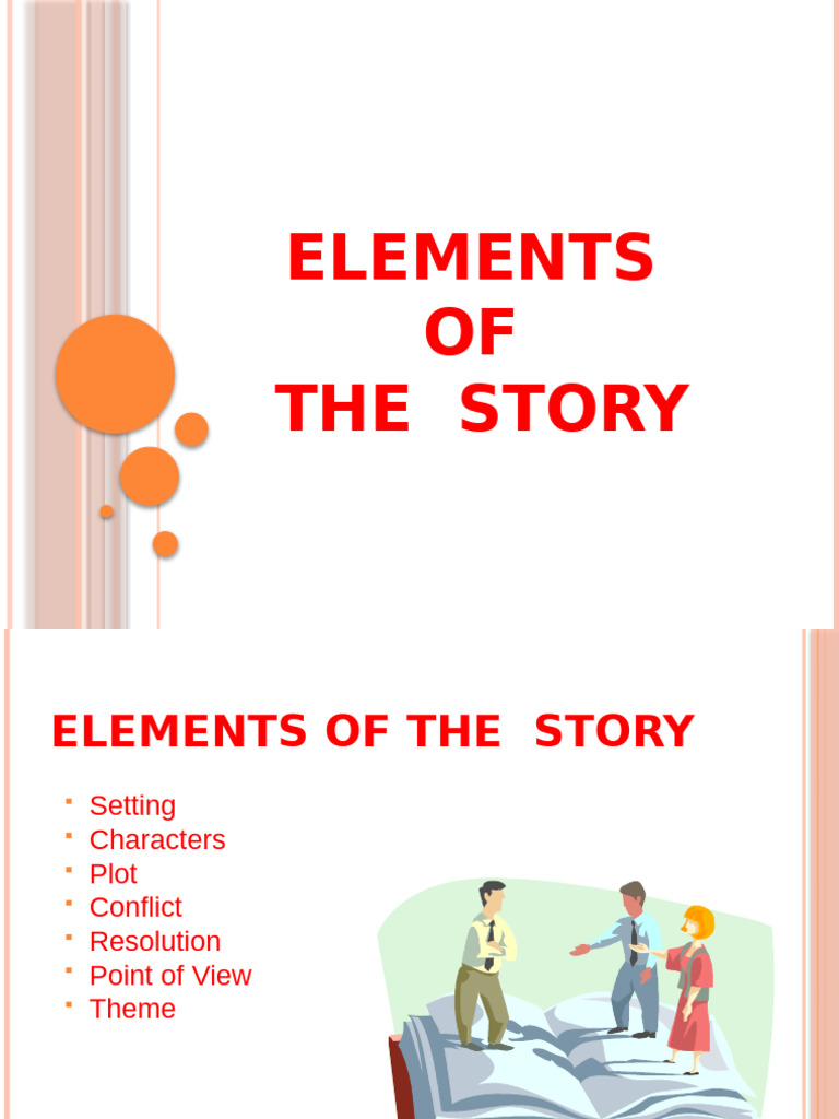 World Literature Lesson 3 .Elements of Storystudent | PDF