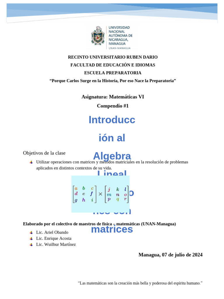 Compendio 1 - Profesor Enrique Acosta | PDF