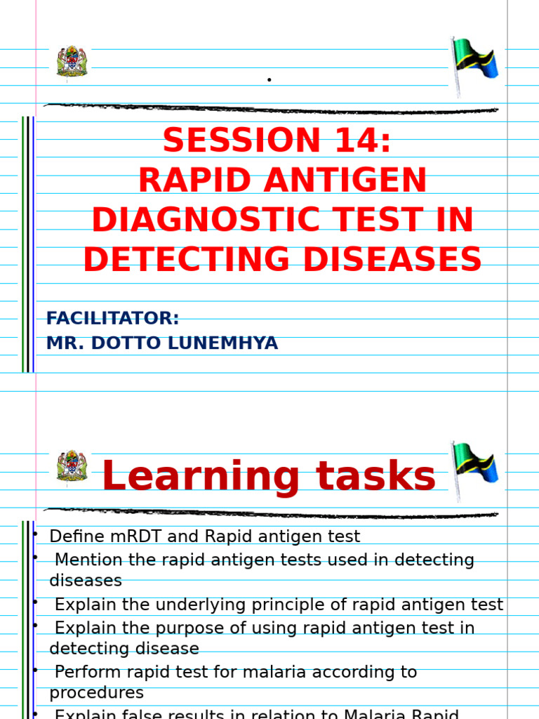 Session 14 Rapid Antigen Test | PDF