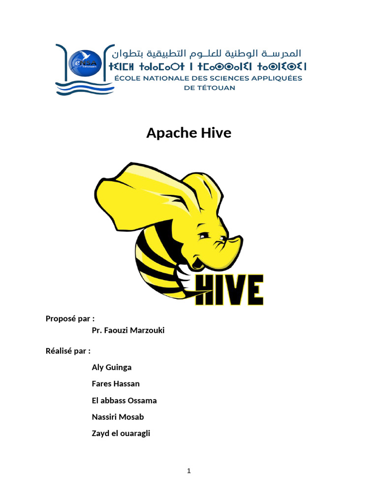Hive Apache | PDF
