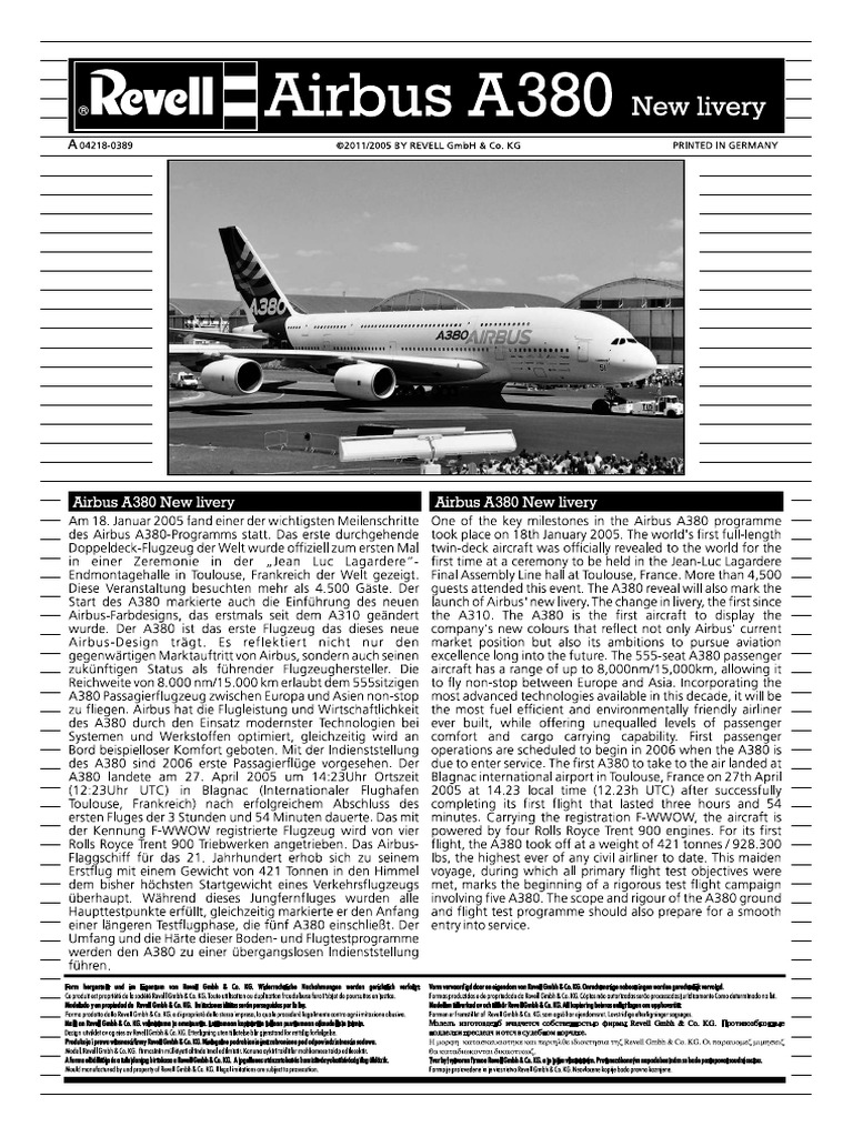 A380 V2 | PDF