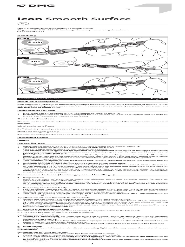 IFU Icon Smooth Surface | PDF