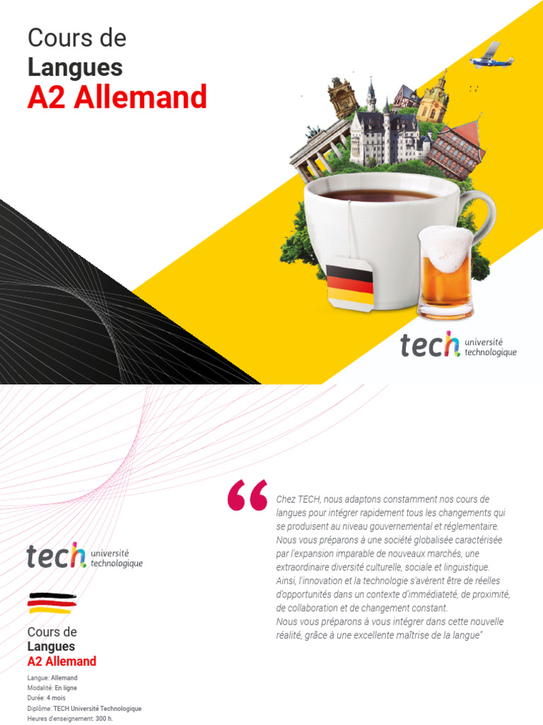 Cours Langues A2 Allemand | PDF