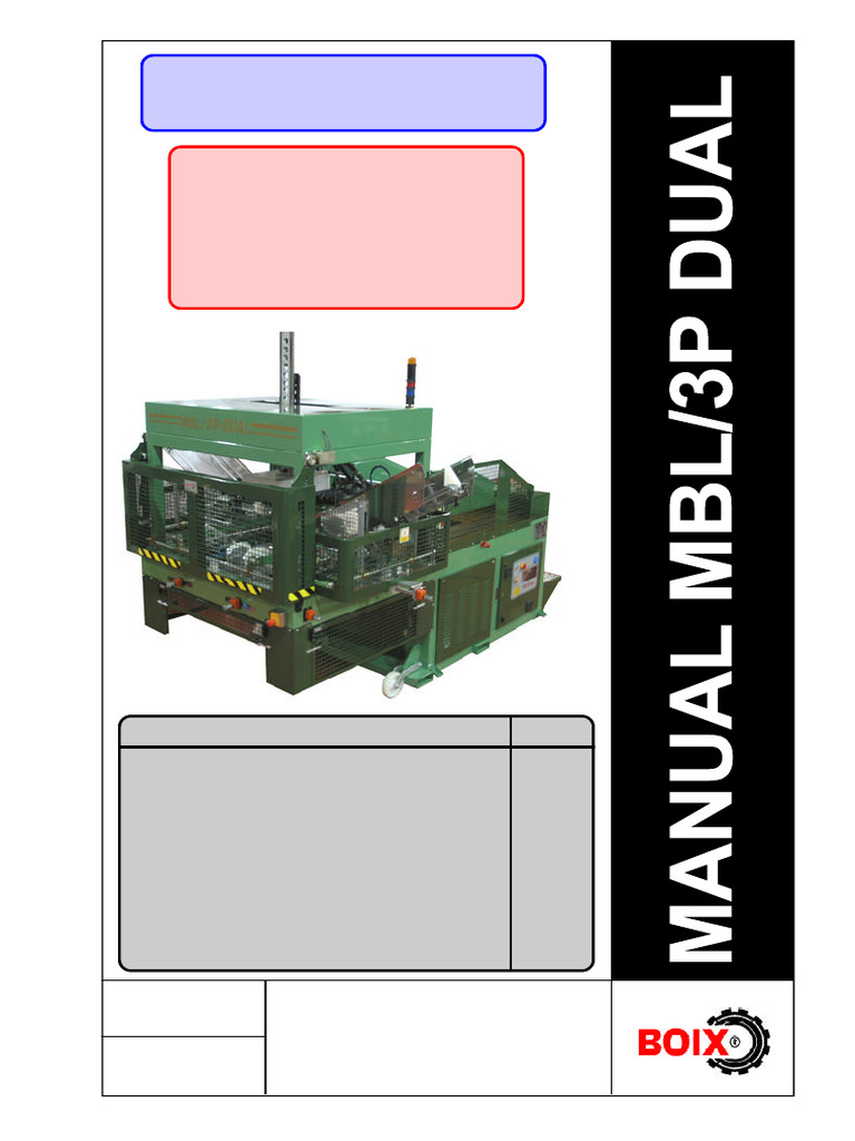 MANUAL MBL_3P_ESPAÑOL | PDF