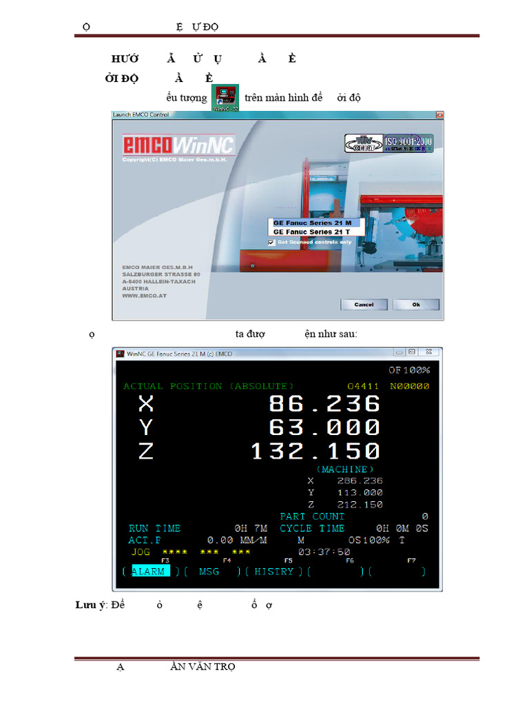 Huong Dan SD WinNC | PDF