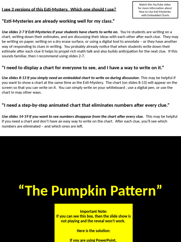 Esti Mystery 3106 The Pumpkin Pattern | PDF