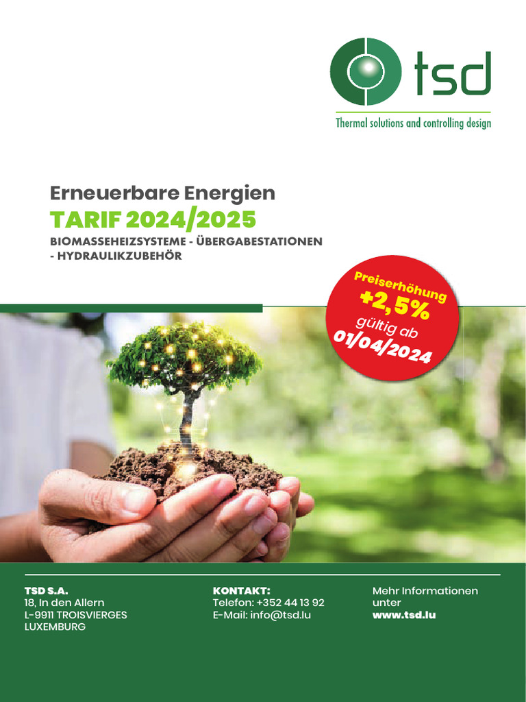 Preisliste TSD 04-2024 | PDF