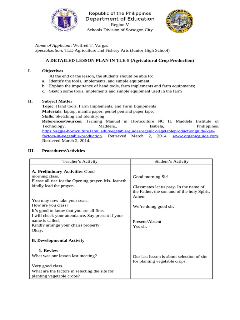 DLP Template 2 | PDF