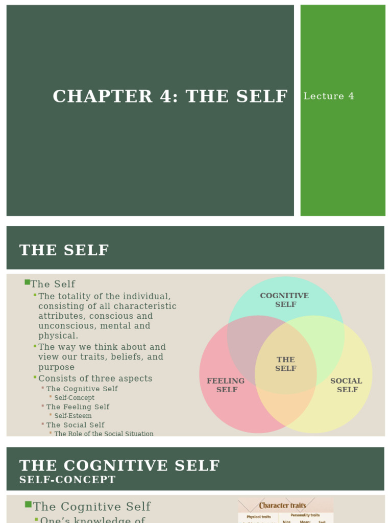 Lecture 4 - The Self | PDF
