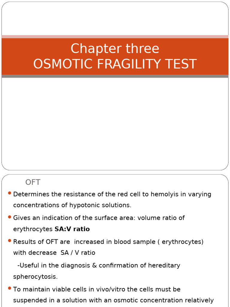 Hema II Chapter 3 - OFT | PDF