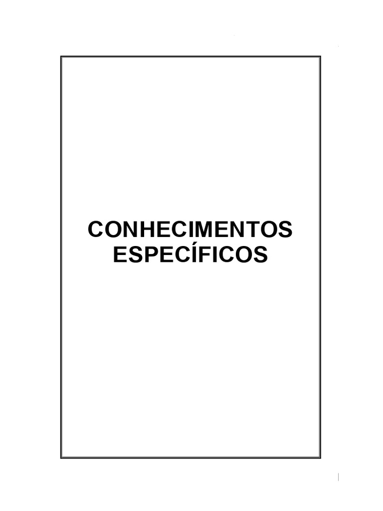 Conhecimentos Específicos Digital | PDF