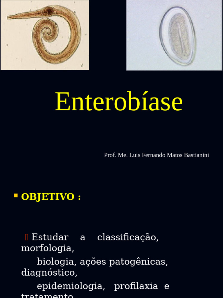 Aula Enterobíase | PDF