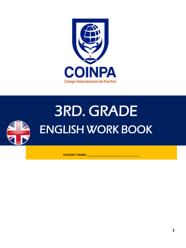 Inglés-Cuadernillo de Trabajo-Tercer Grado | PDF
