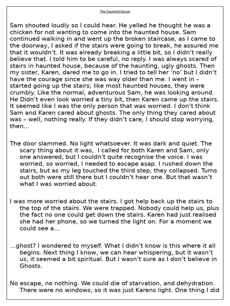 Horror Story WG | PDF