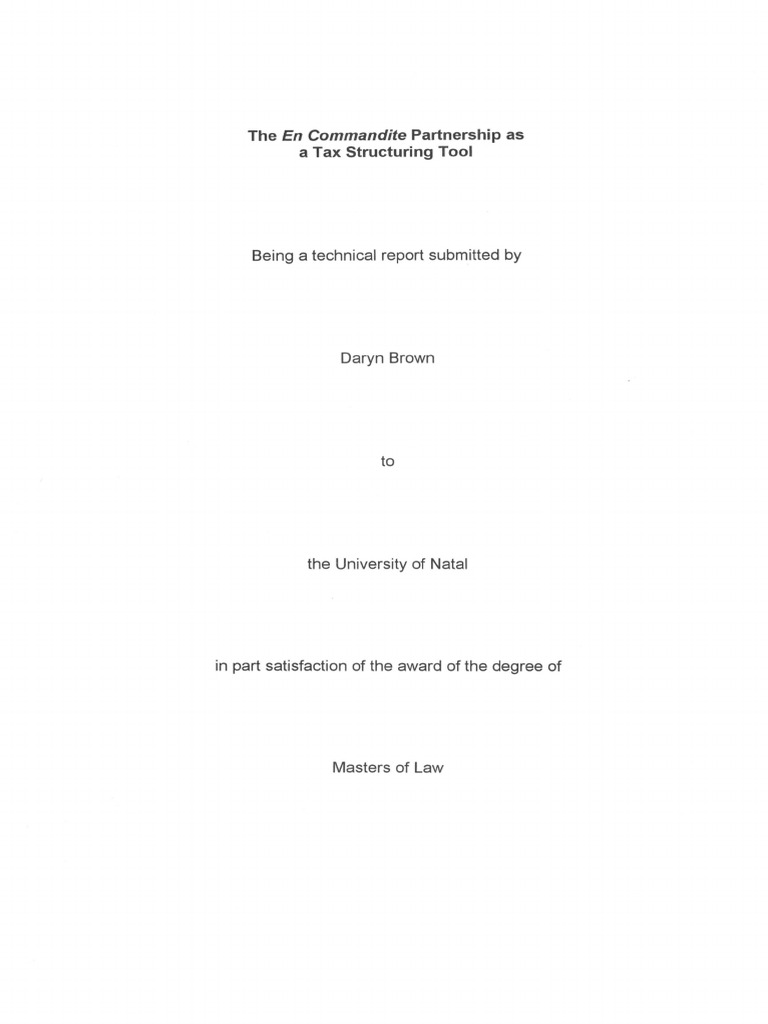 Brown Daryn 1999 | PDF