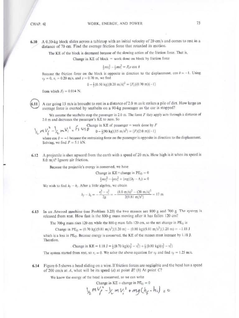 Work Problems (p6) | PDF