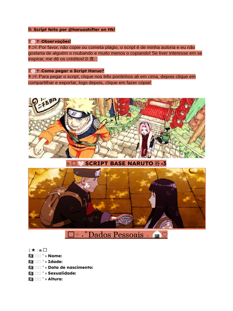 ? Script Naruto-1 | PDF