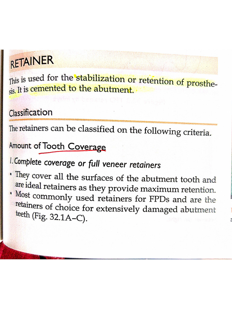 Retainer Fpd Pdf
