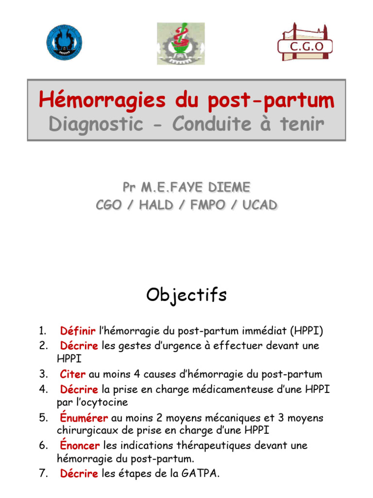 9.hemorragie Post Partum | PDF