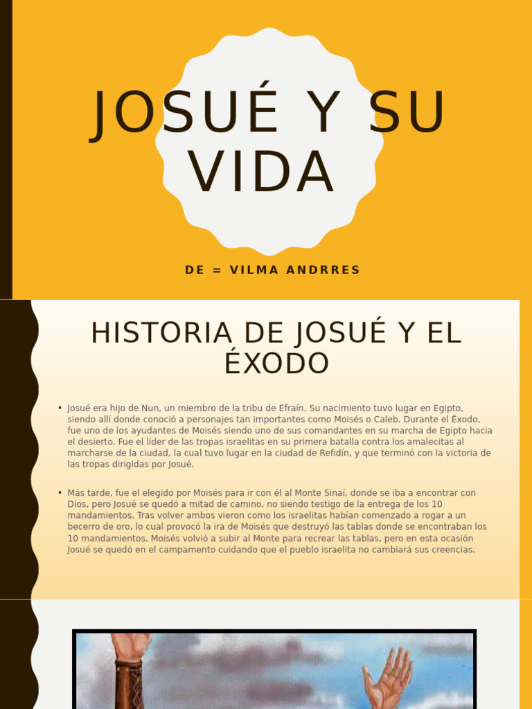 Josué y su vida | PDF