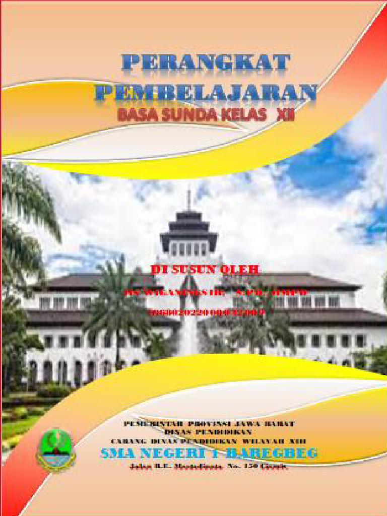 Perangkat Pembelajaran Basa Sunda Kelas Xii Pdf