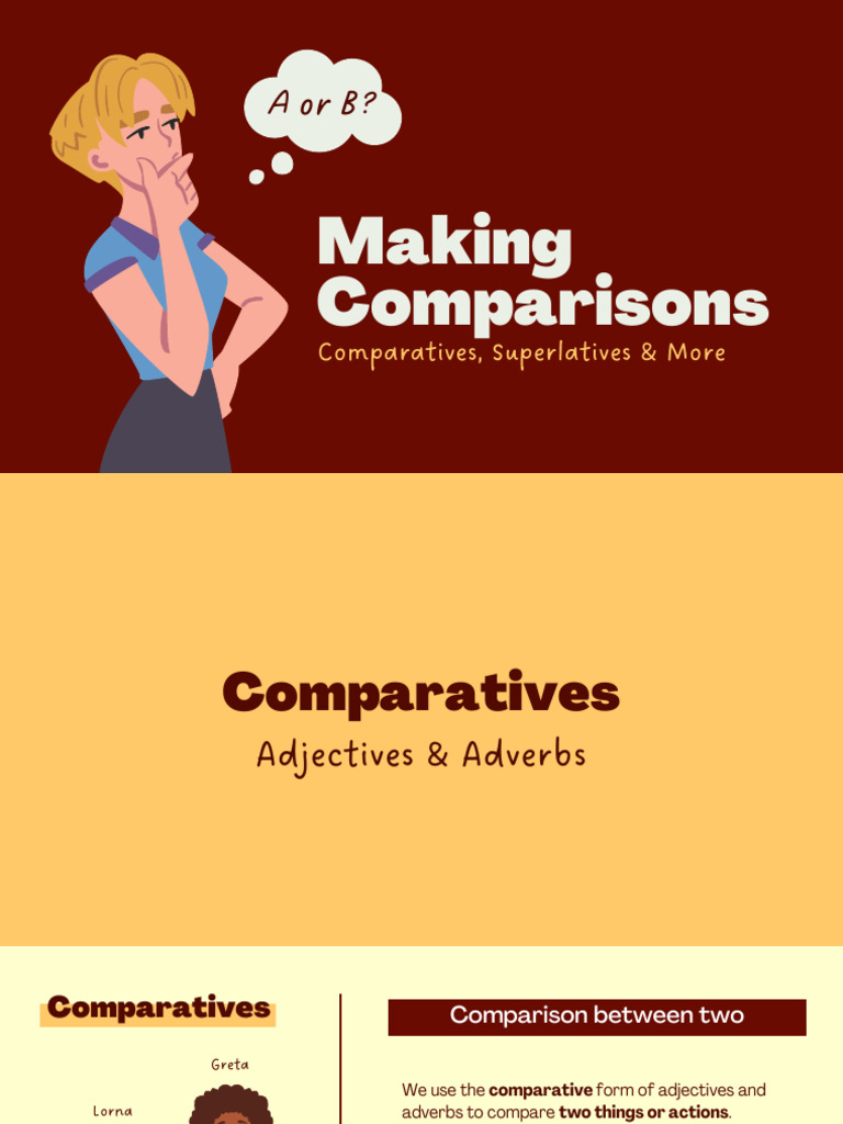 Comparatives PDF | PDF