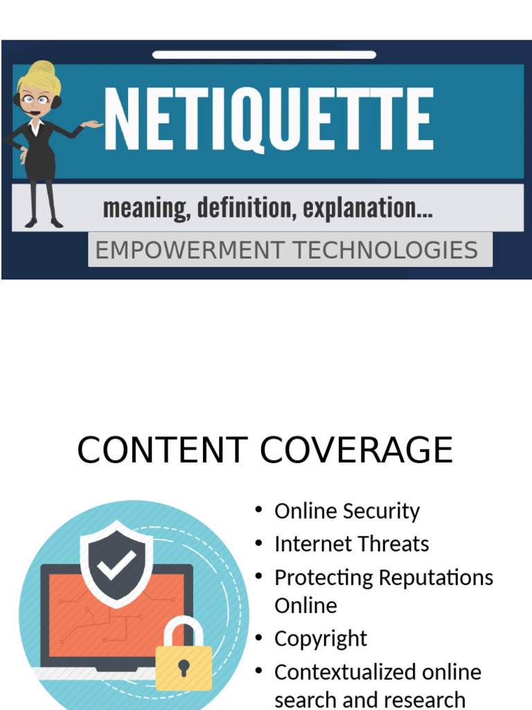 Online Safety and Threats, Netiquettes | PDF | Malware | Cyberspace