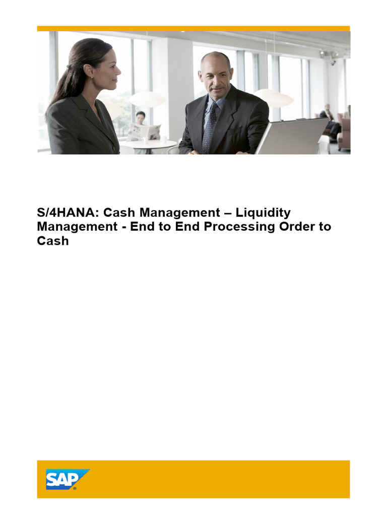 End-to-End Cash Management in S/4HANA | PDF | Computing | Finance ...