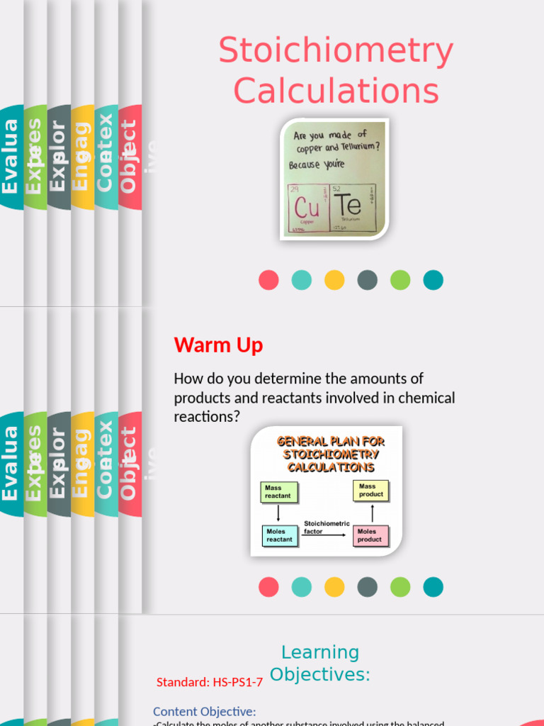 Stoichiometry Calculations | PDF