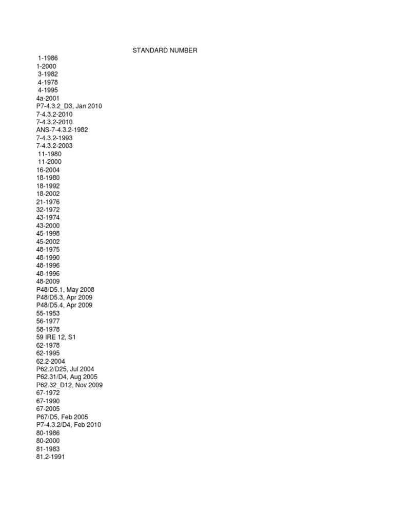 IEEE Standards Document Overview | PDF | Reference | Engineering