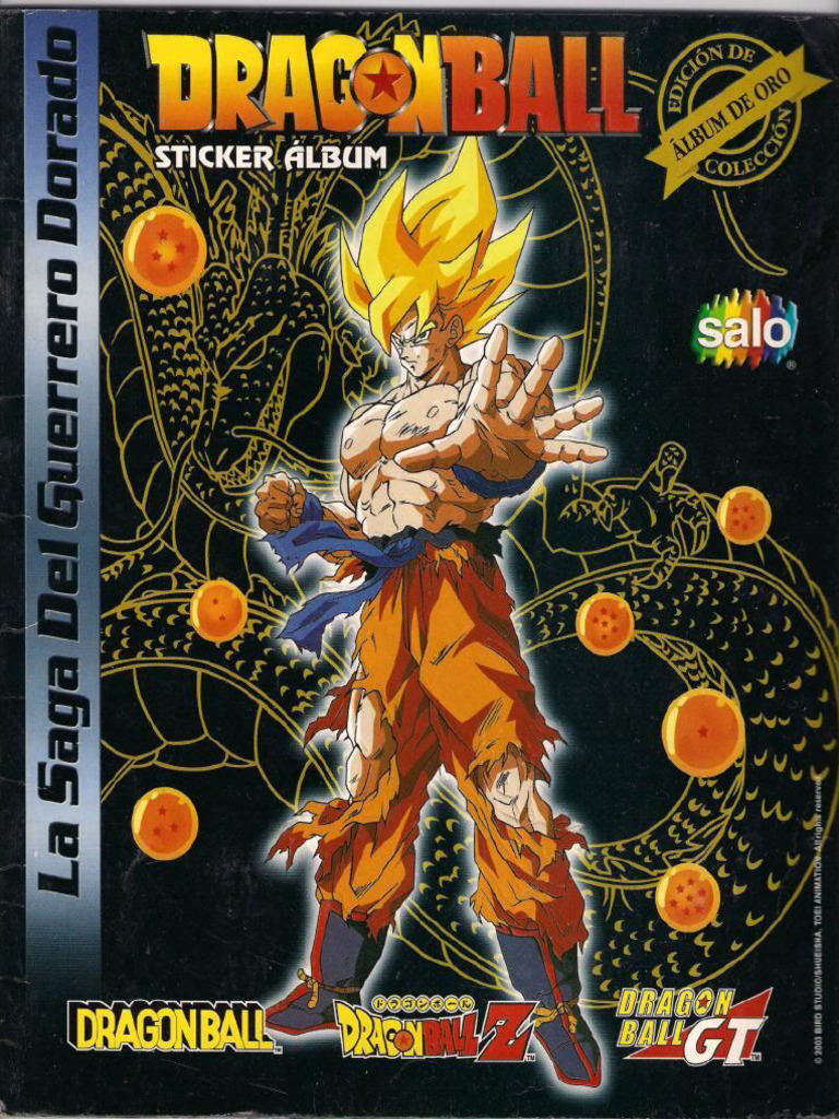 Álbum Dragon Ball Saga Del Guerrero Dorado SALO 2003 | PDF