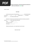 Act Aditional Modificare Dupa Contract Cadru 2023 | PDF