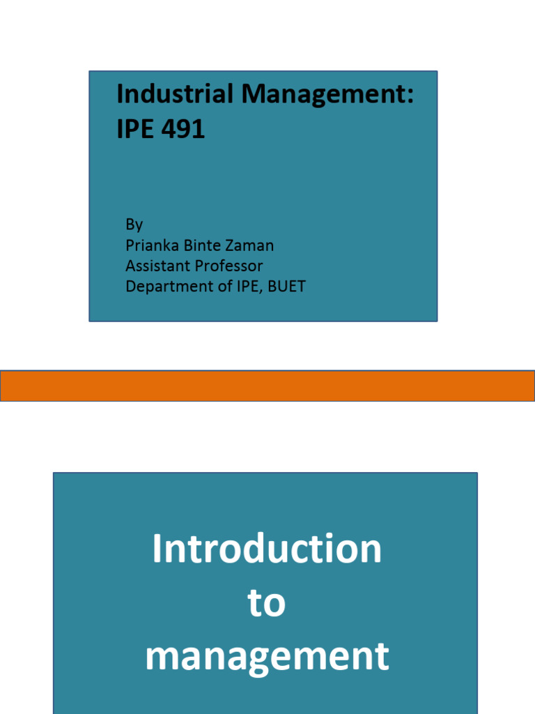 1 Management (1) | PDF