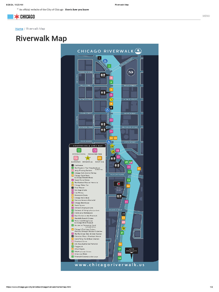Riverwalk Map | PDF